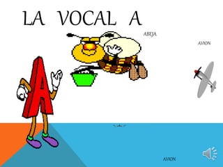 Vocales animadas enseñanza didactica presentacion en powerpoint | PPTX