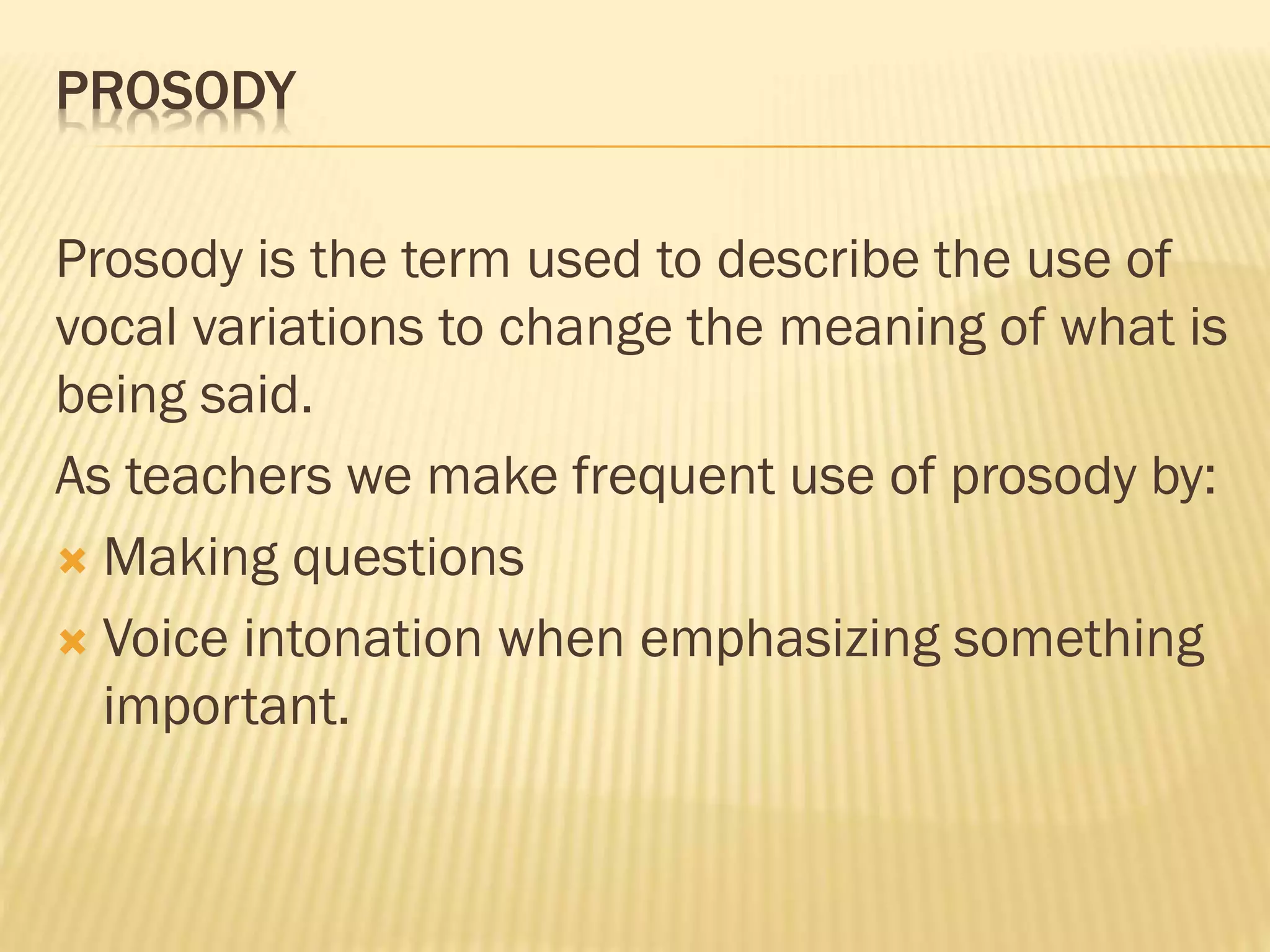 Vocal expression; chapter 11 | PPTX