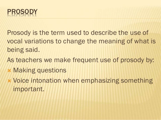 Vocal expression; chapter 11