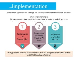 Vocal for local | PPTX