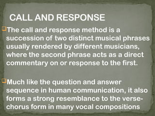 MUSIC GRADE 10, Quarter 2, Vocal forms of African Music.pptx