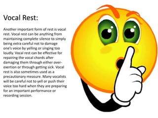 Vocal health | PPTX