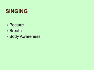 Vocal Health | PPTX