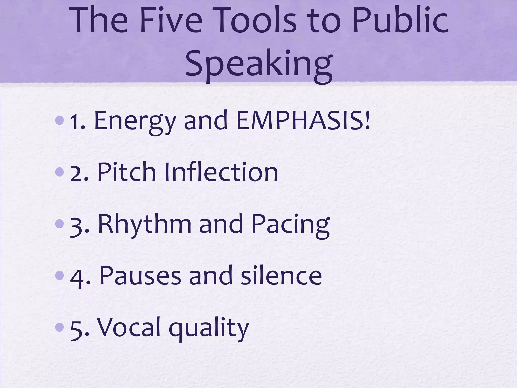 Vocalization techniques | PPTX