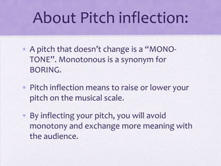 Vocalization techniques | PPTX