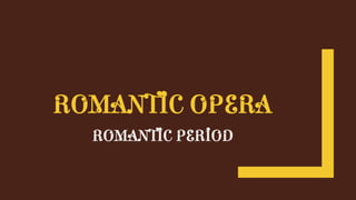 Vocal music of the Romantic Period | PPT