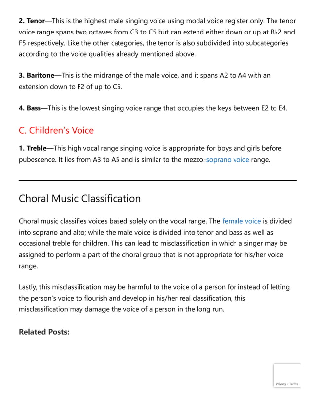 Vocal Range Charts in 2022 - 7 Different Types - BecomeSingers.Com.pdf ...