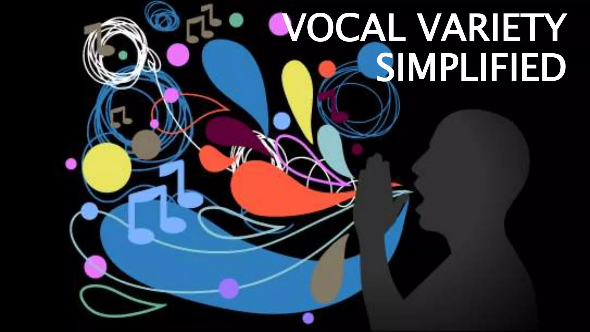 Vocal Variety Simplified | PPTX