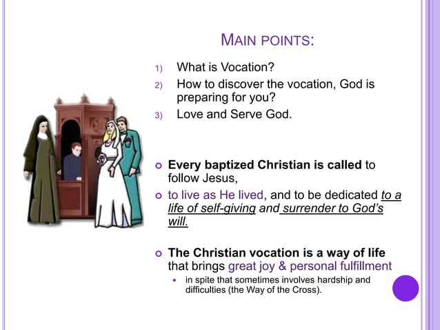 Vocation | PPTX | Christianity | Religion & Spirituality