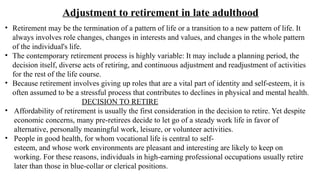 Vocational adjustment and adjustment to retirement.pptx
