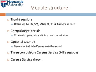 Vocational career development modules. | PDF