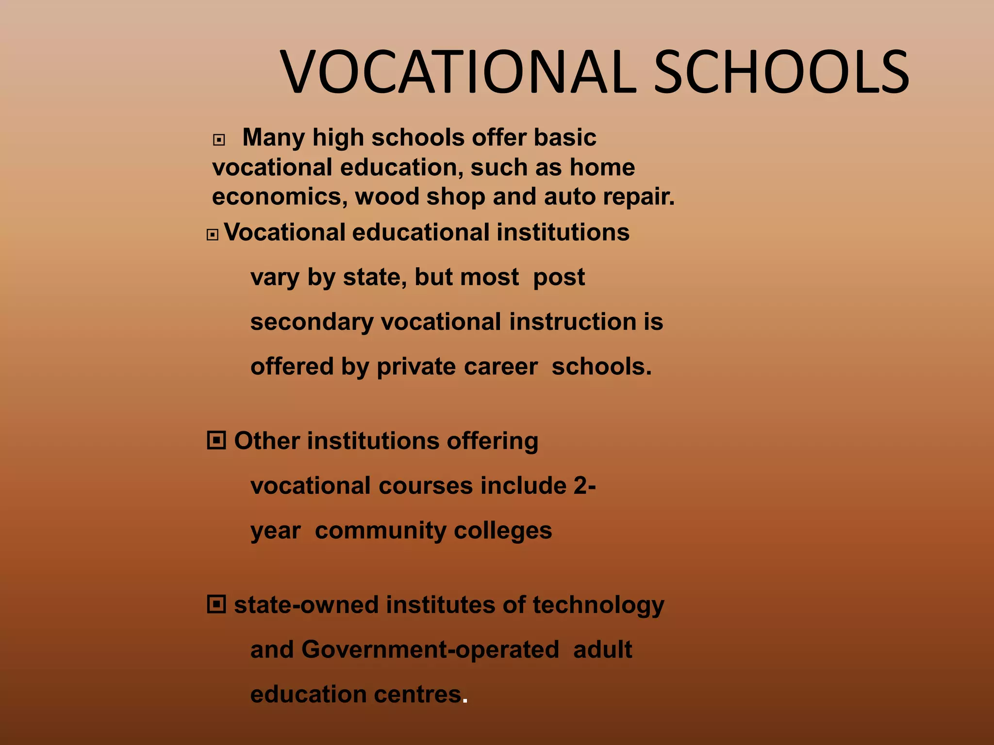 Vocational education | PPTX
