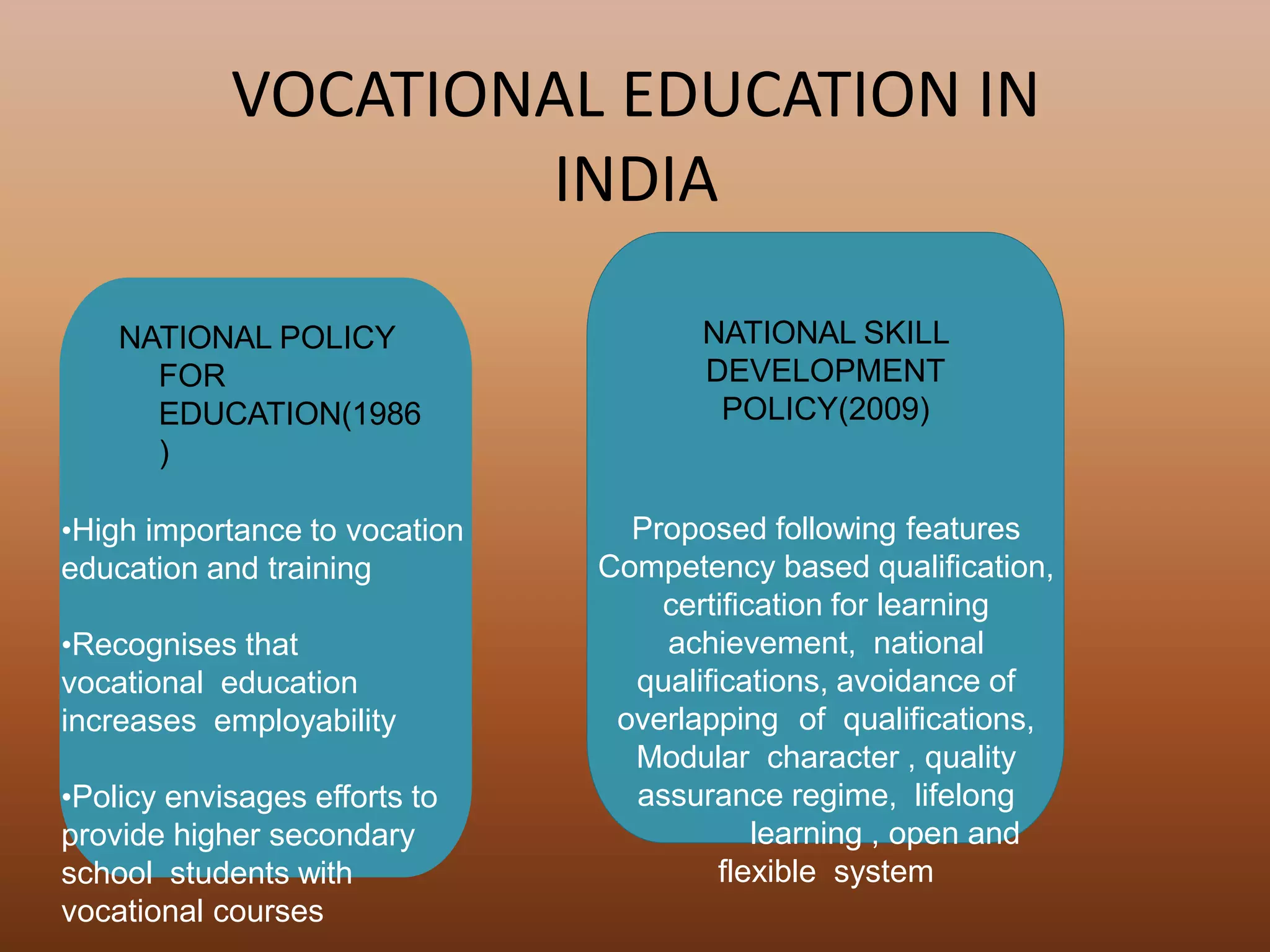 Vocational education | PPTX