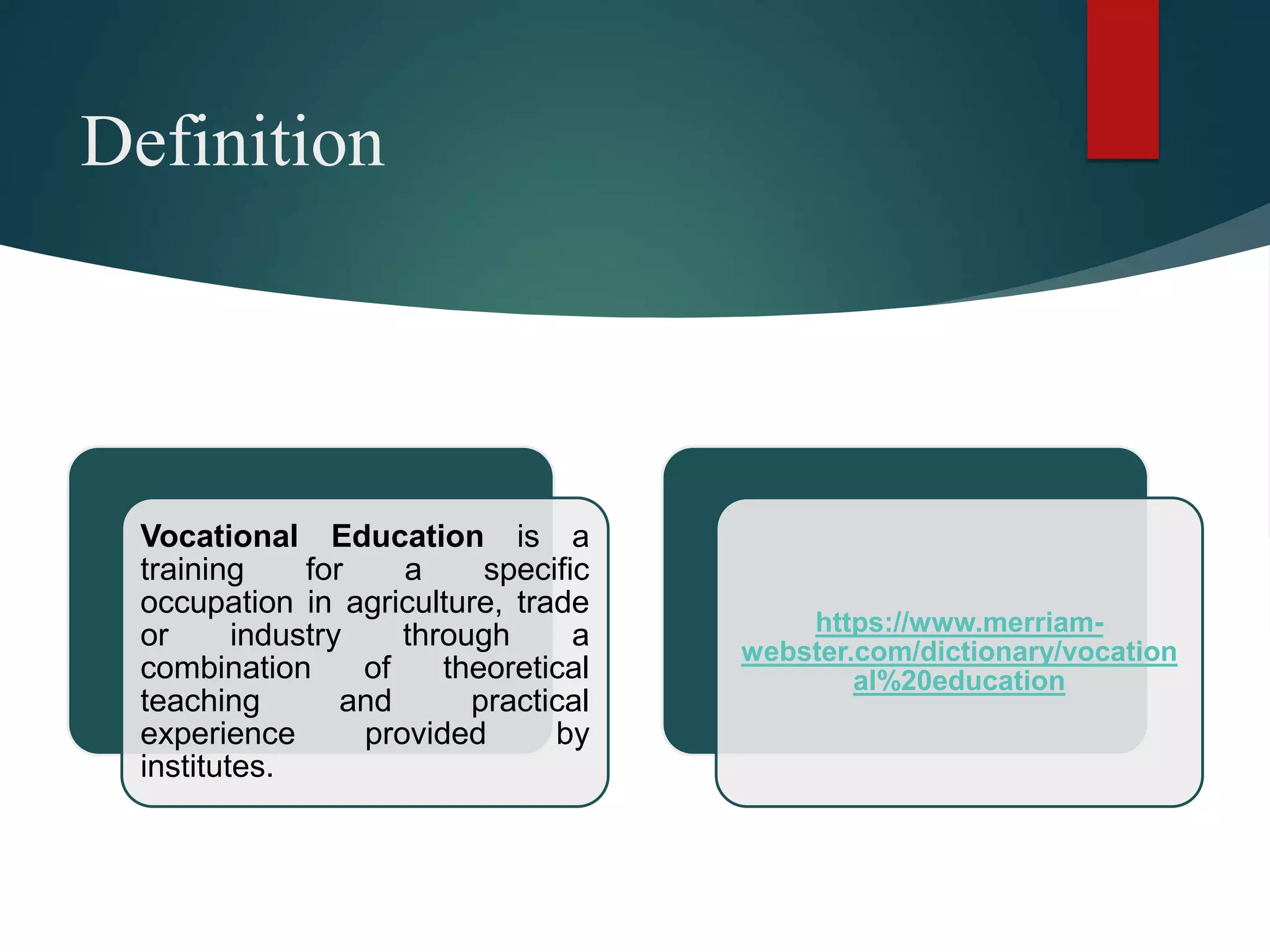 Vocational education and ict | PPTX