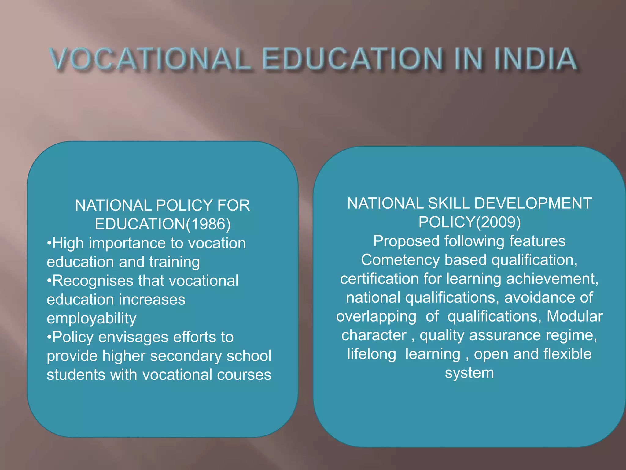 Vocational education | PPTX