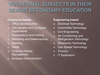 Vocational education | PPTX