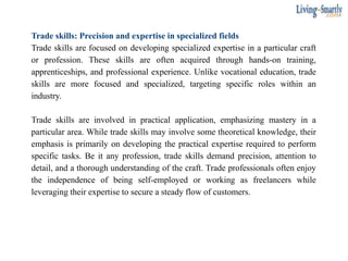 Vocational Education vs. Trade Skill | PPTX