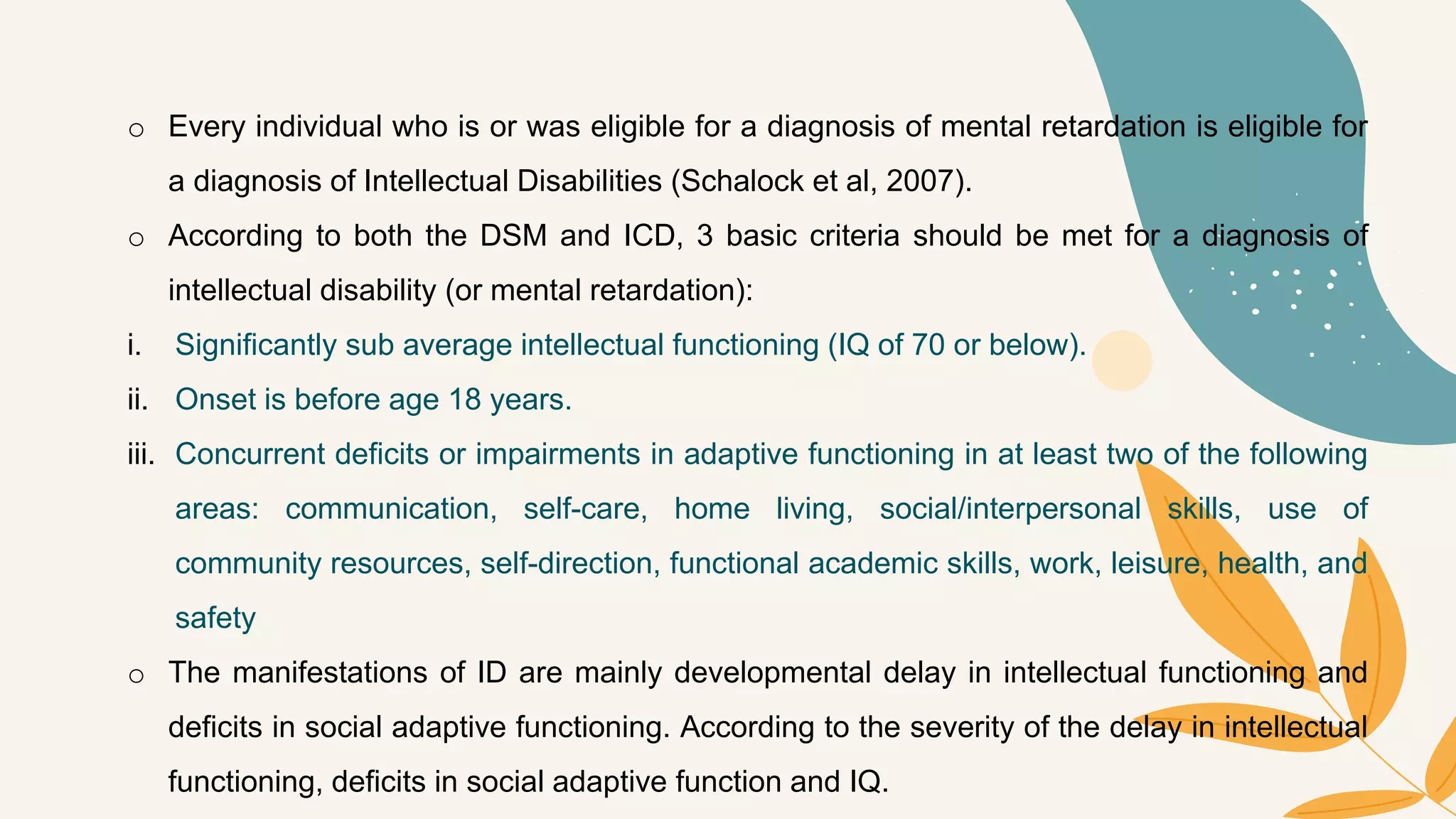 Vocational rehabilitation of person with intellectual disabilities | PPTX