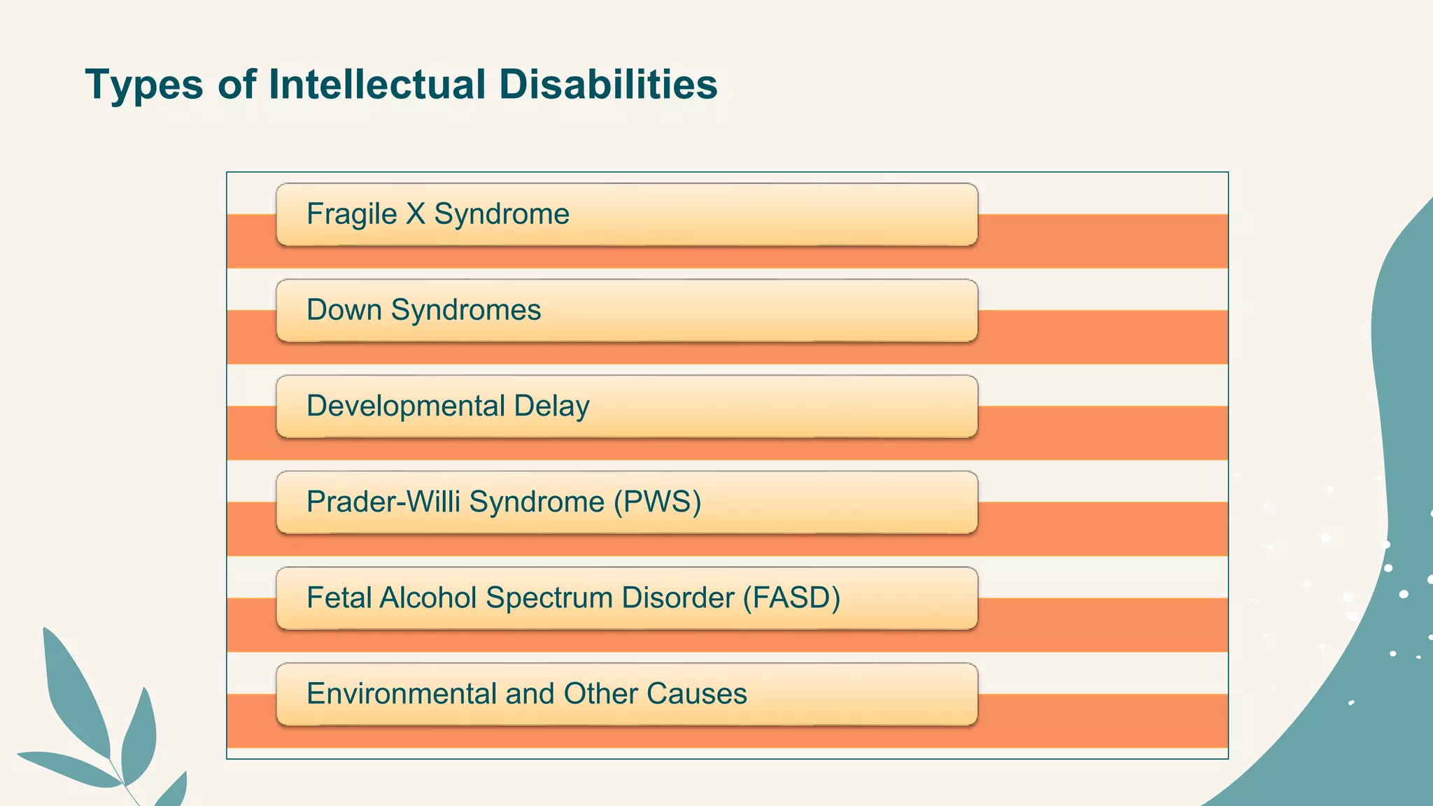 Vocational rehabilitation of person with intellectual disabilities | PPTX