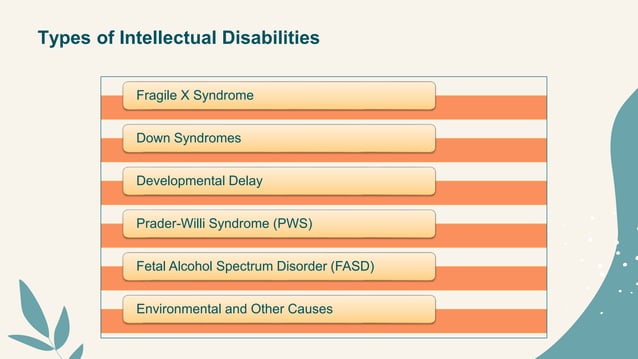 Vocational rehabilitation of person with intellectual disabilities | PPTX