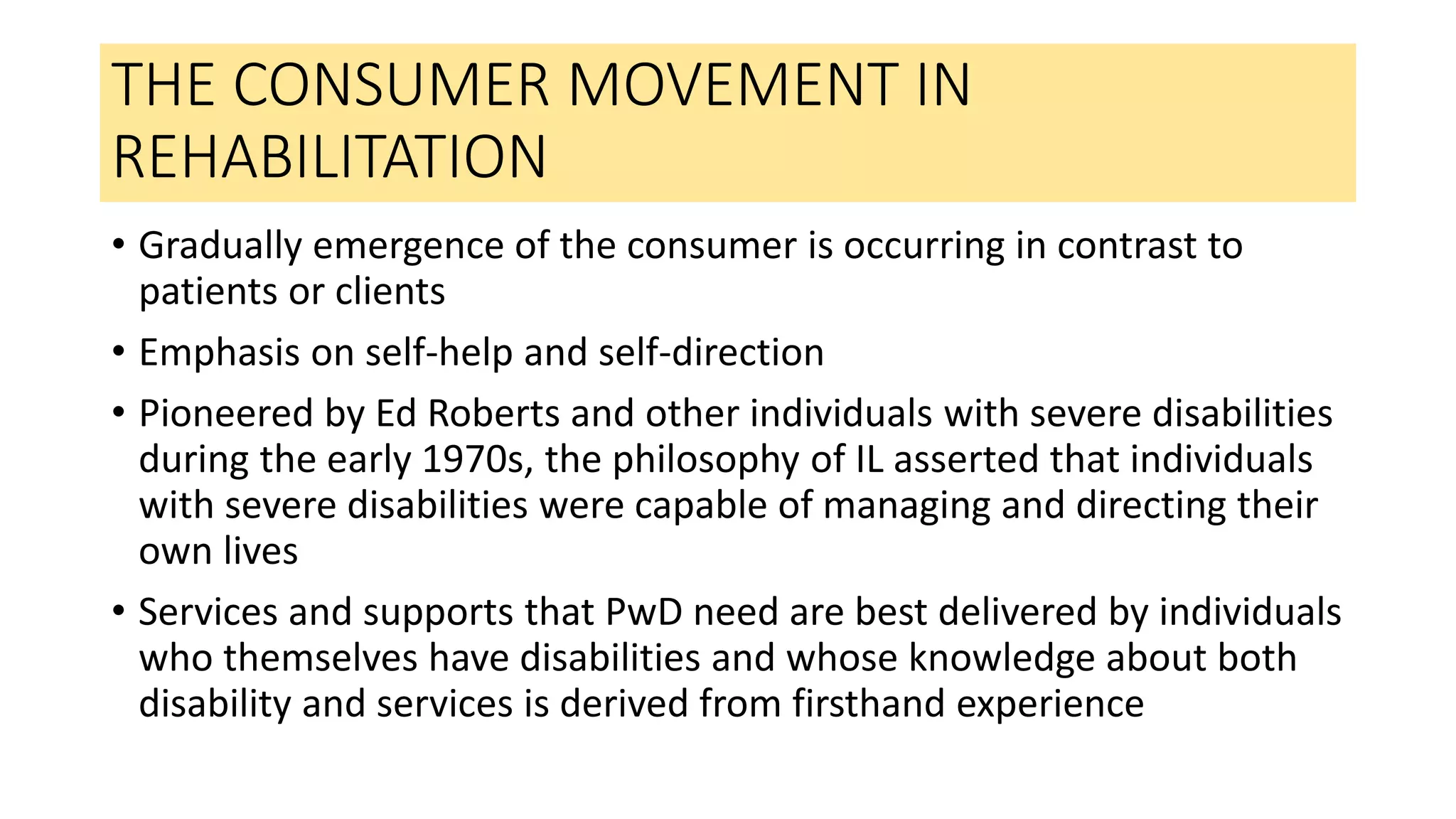 Vocational rehabilitation | PPSX