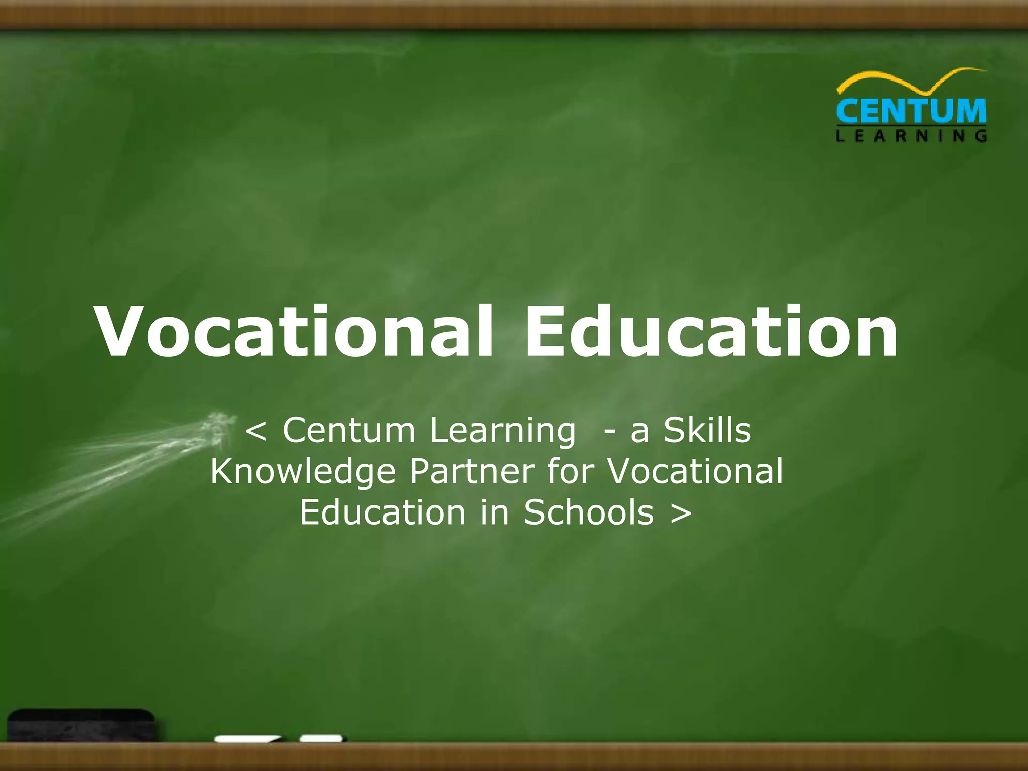 Vocational training programmes | PPTX