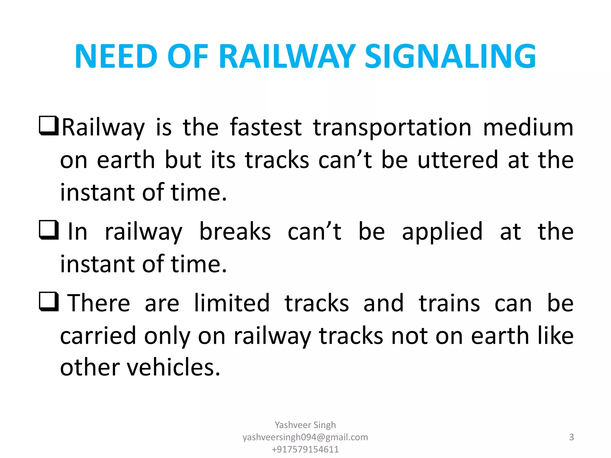 Vocational training (railway signaling) | PPTX