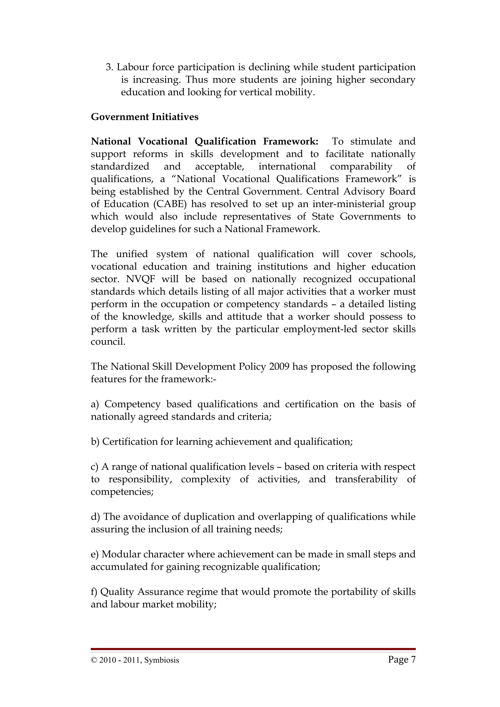 Vocational university concept note | DOC