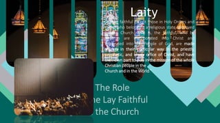 Vocation of Laity | PPTX
