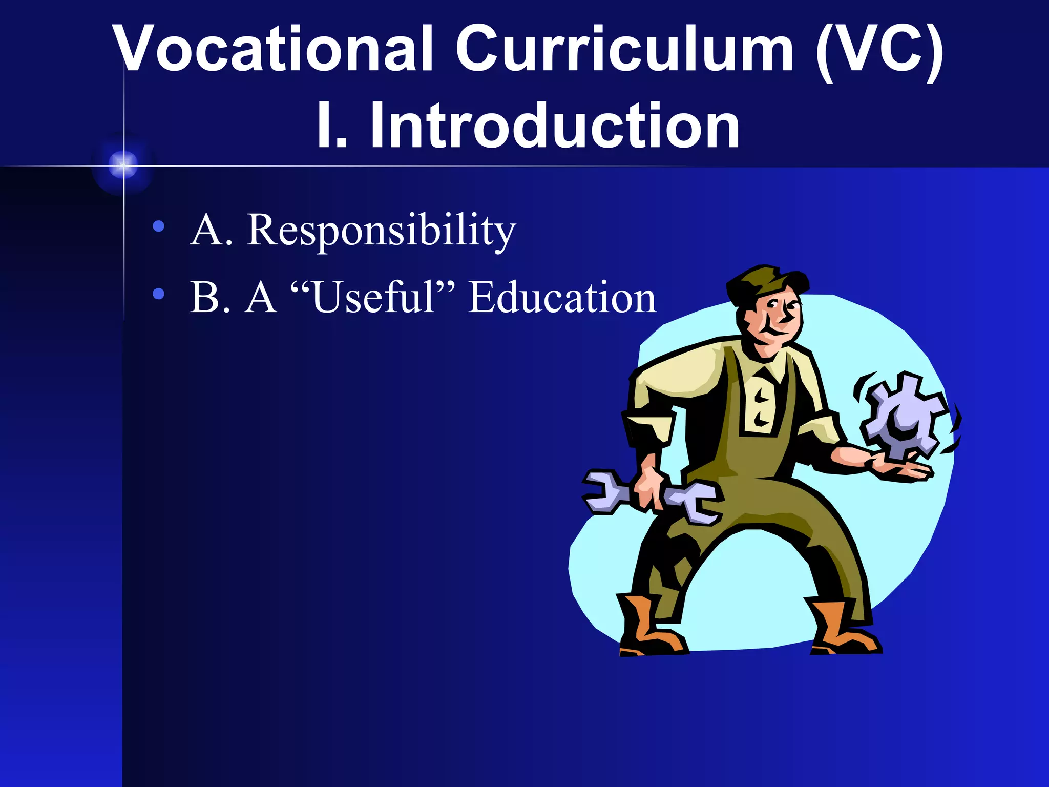 vocational curriculum | PPT