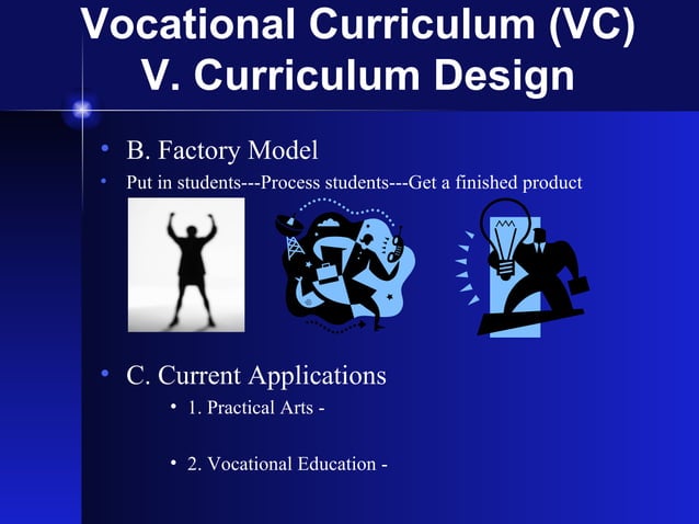vocational curriculum | PPT