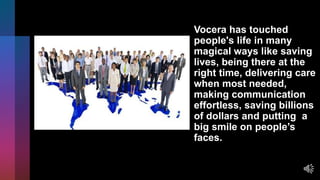 VOCERA.pptx | Healthcare Industry | Industries