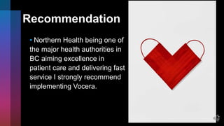 VOCERA.pptx | Healthcare Industry | Industries