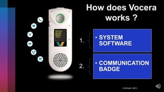 VOCERA.pptx | Healthcare Industry | Industries