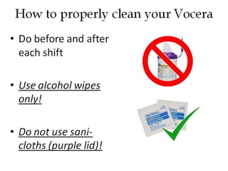 Vocera How-to slides | PPTX