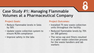 VOCLok: A Better Solution for Solvent Waste Collection in Laboratories ...