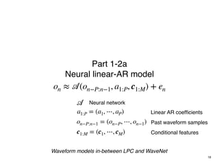 Advancements in Neural Vocoders | PDF