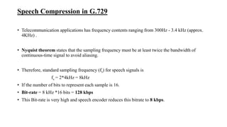 SPEECH CODING | PDF