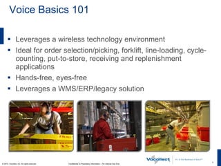 Super Barcode Training Camp - Vocollect Voice Picking Presentation | PPT