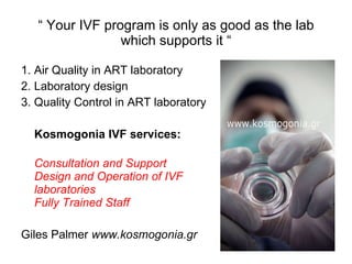 IVF Lab. design | PPT
