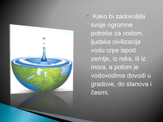 Voda.opstinasevojno.hemija | PPT