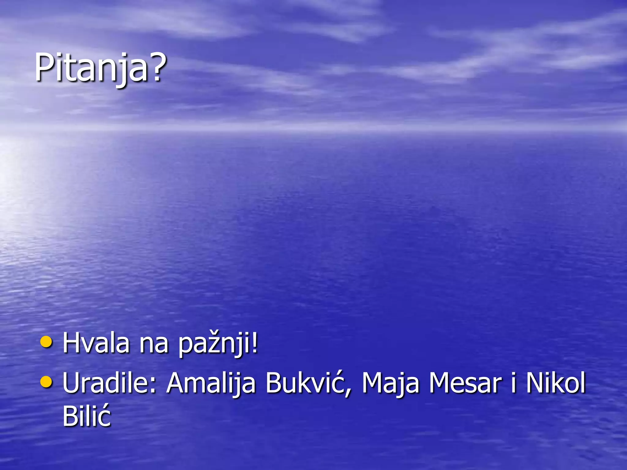 Voda prezentacija | PPTX