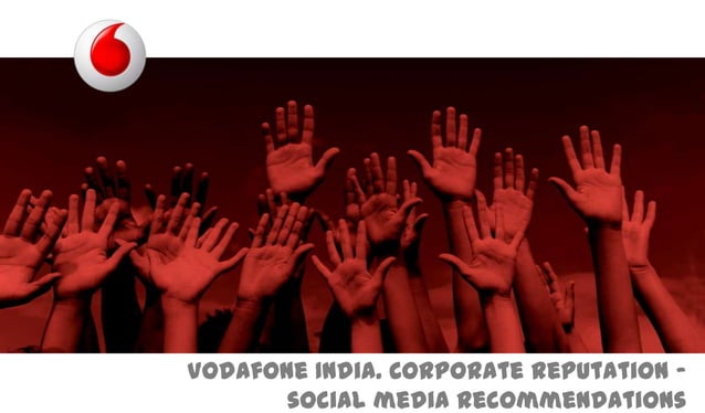 Vodafone Corporate Digital Marketing Strategy | PPT