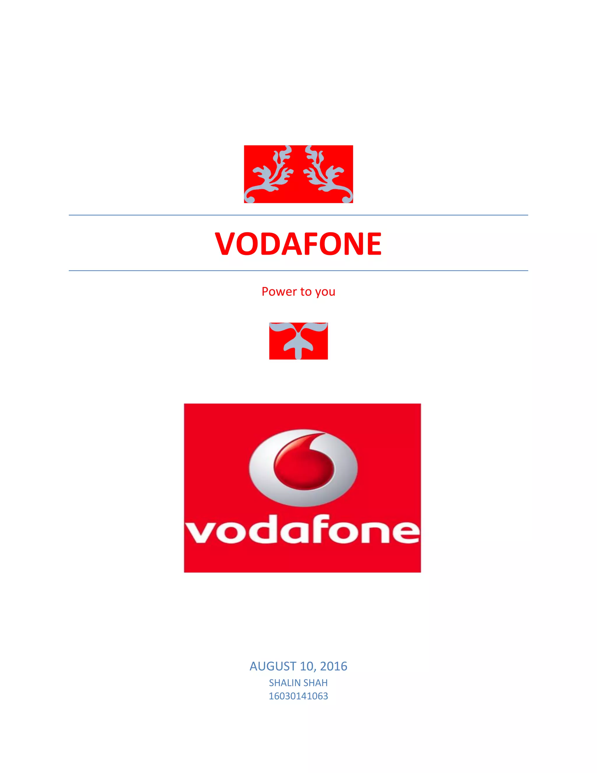 Vodafone | PDF