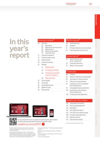 Vodafone annual report_12 | PDF