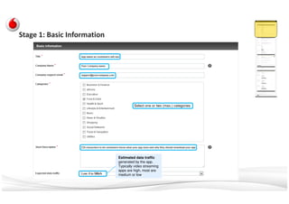 Vodafone application upload guidelines v1 | PDF | Computer Software and ...