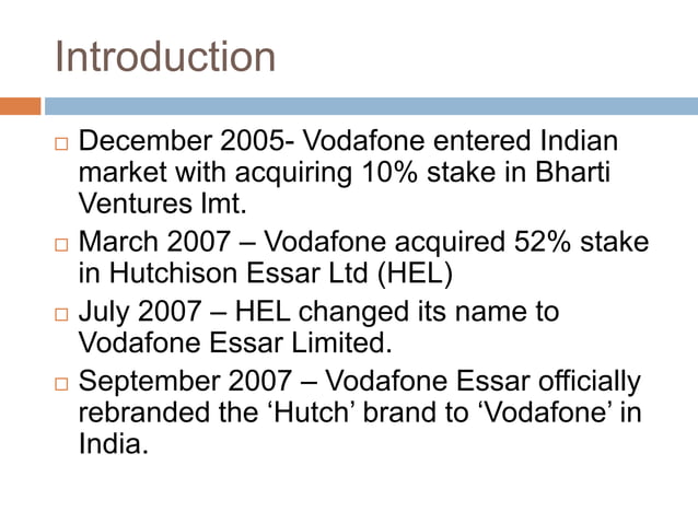 Vodafone case study | PPTX | Marketing and Advertising | Business