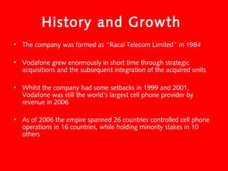 Vodafone Case Study | PPT