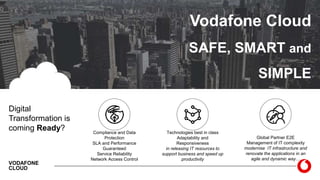Vodafone cloud data center | PPTX | Computing | Technology & Computing