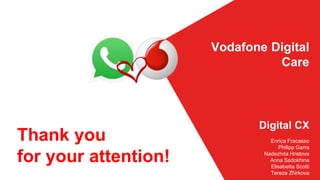 Vodafone cx | PPTX